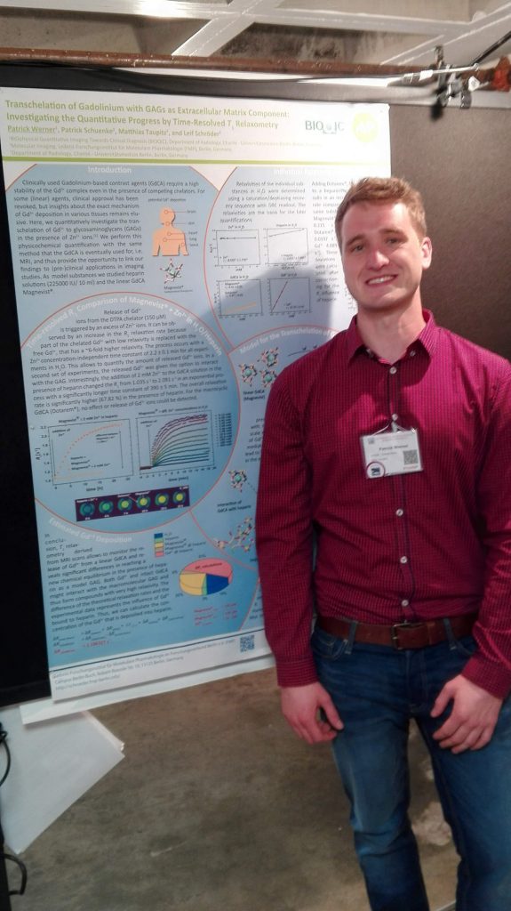 PhD student Patrick Werner awarded travel stipend – BIOQIC